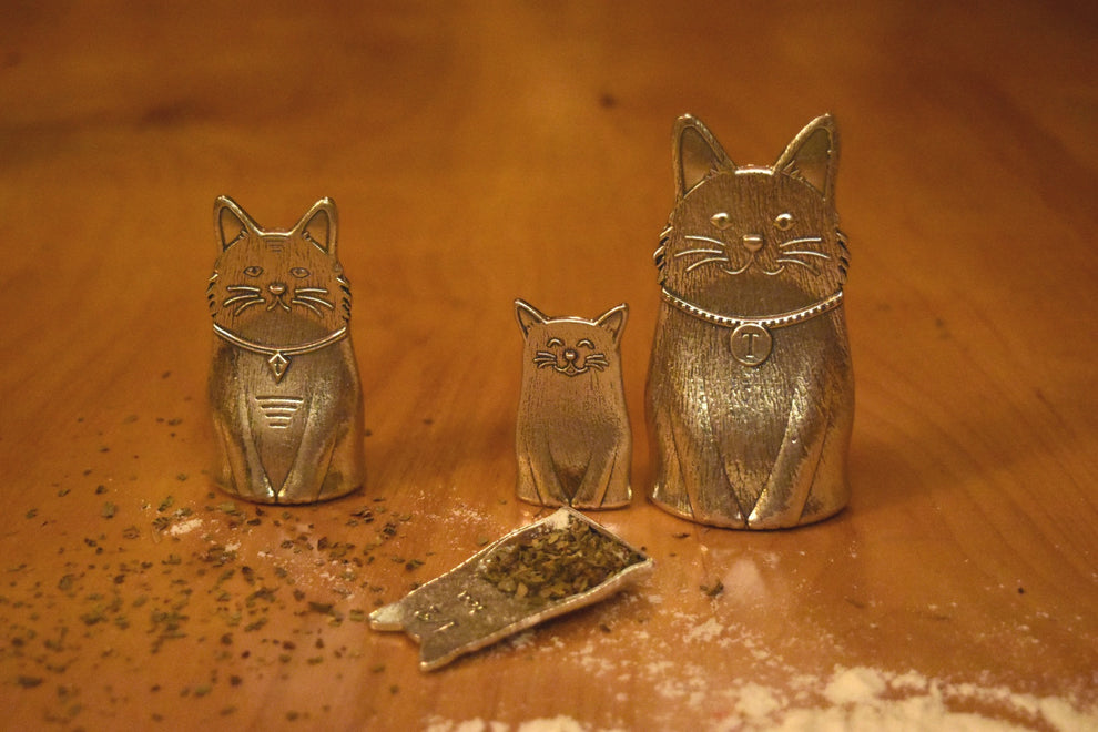 Collectible Cat Measuring Spoons for Display in your Kitchen – Roosfoos